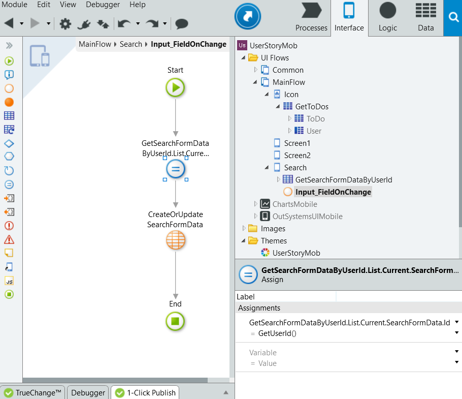 How to maintain the state of a mobile screen - OutSystems How to Guide