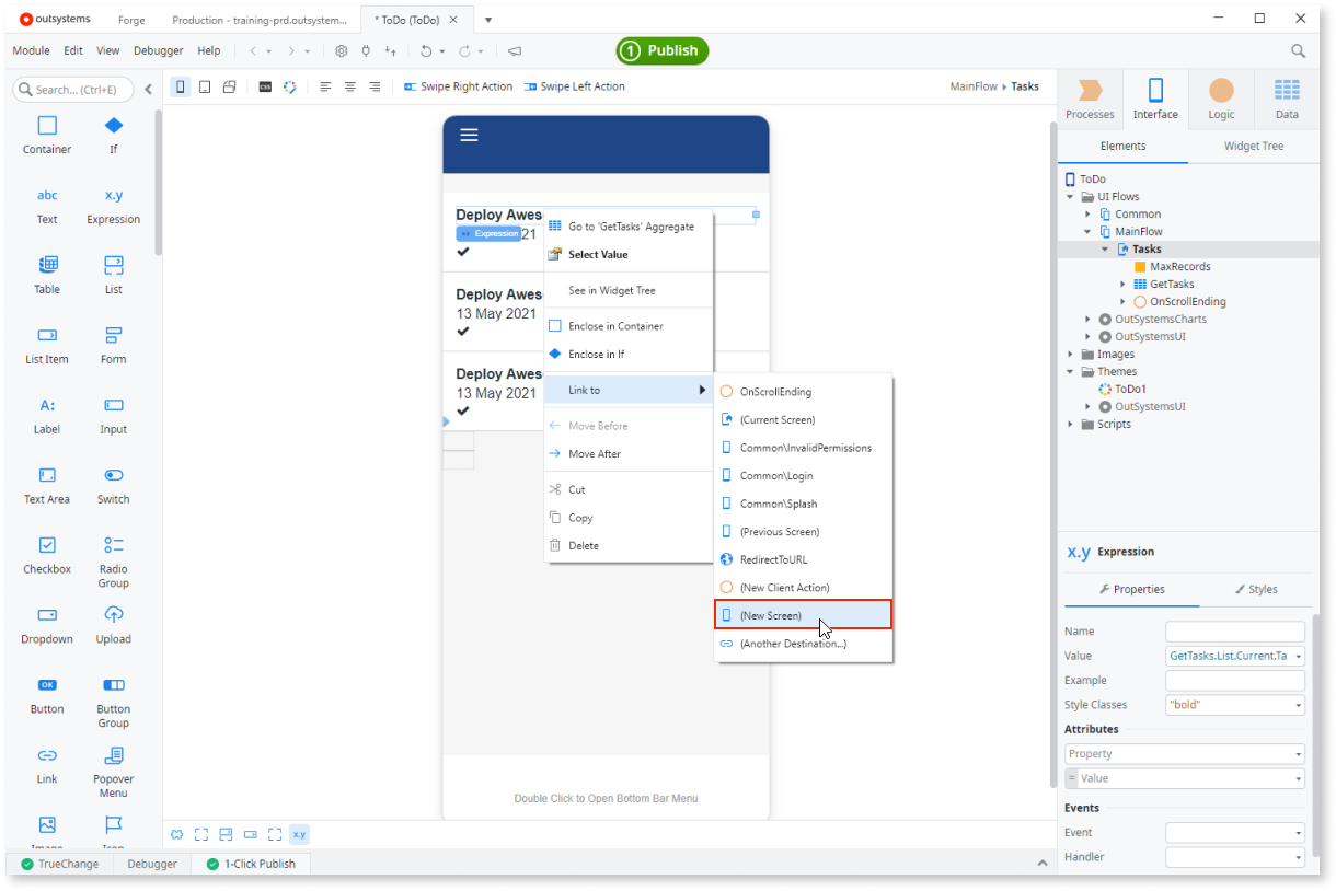 Create your first Mobile App - OutSystems 11 Documentation