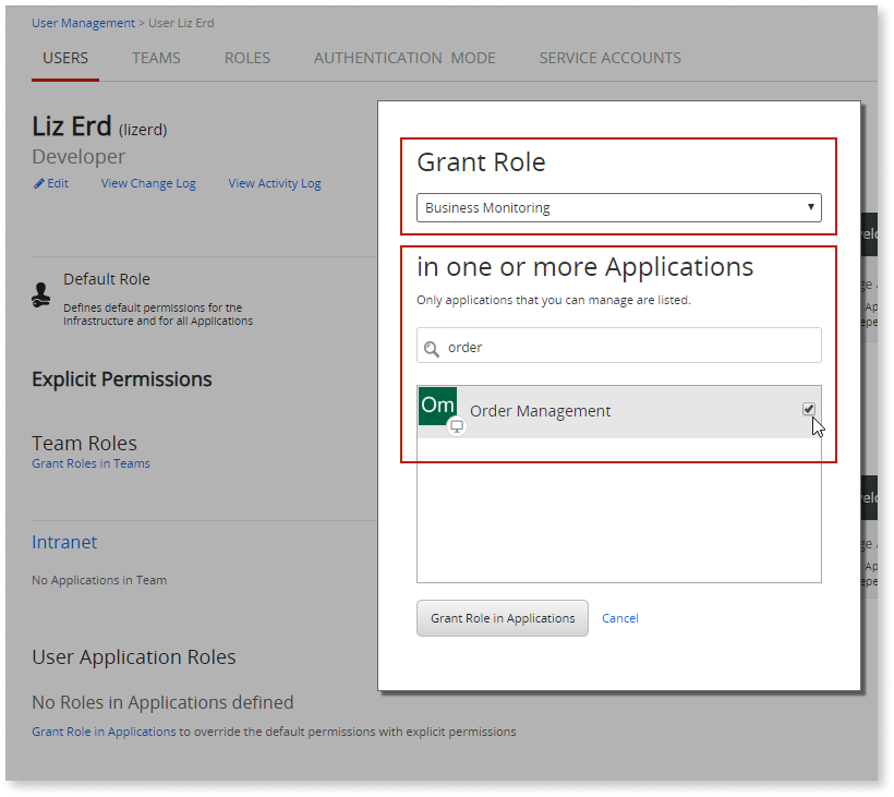Create and Assign Roles - OutSystems 11 Documentation