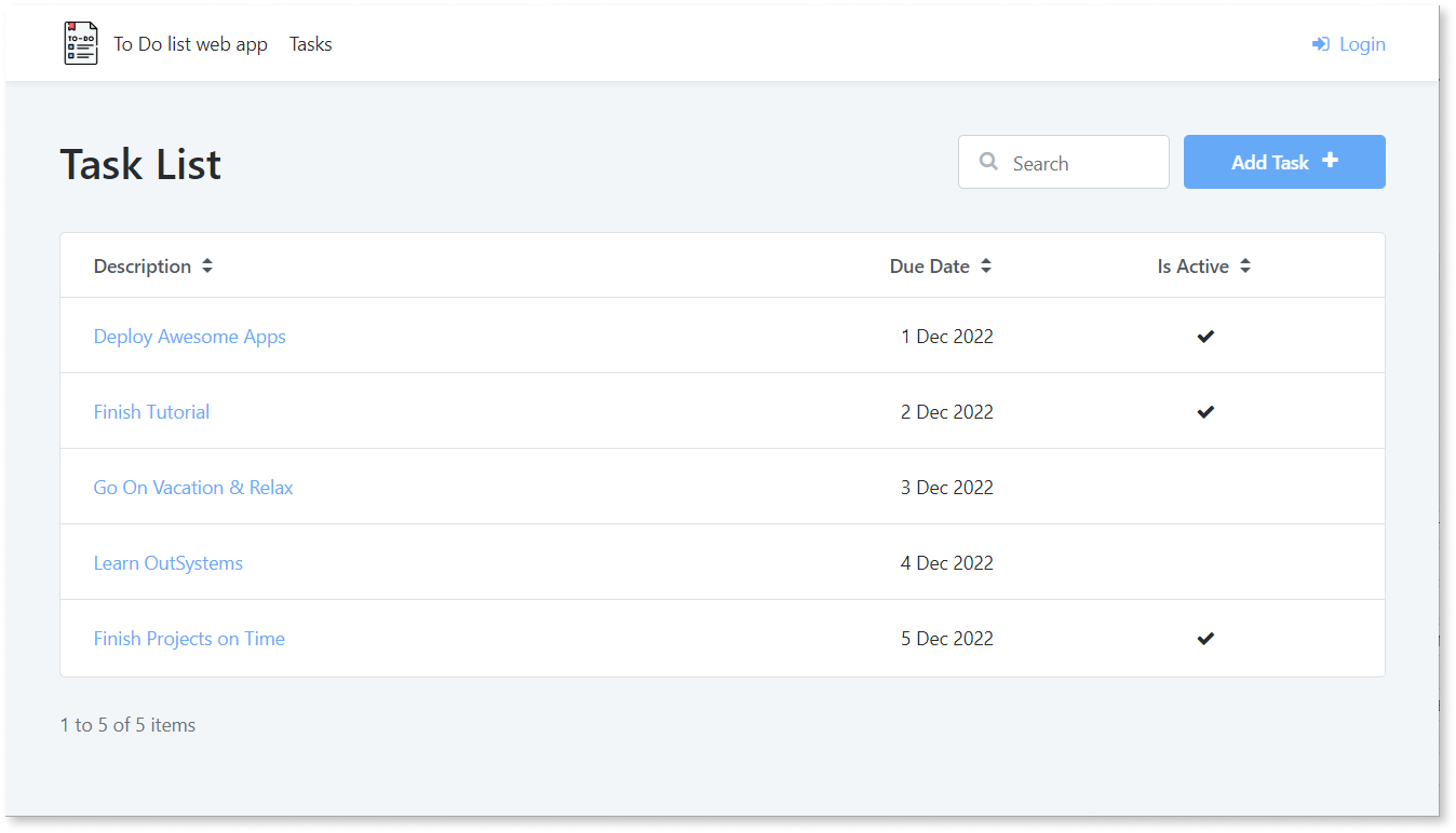 基本的なWebアプリの作成 - ODC Documentation