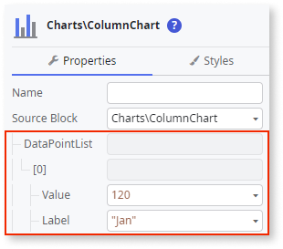 ColumnChart - ODC Documentation