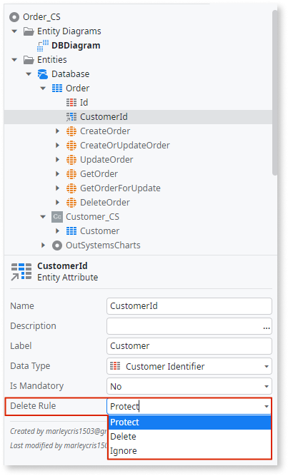 Delete Rules - OutSystems 11 Documentation