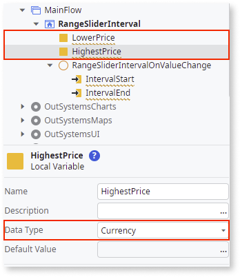 Range Slider Interval - ODC Documentation