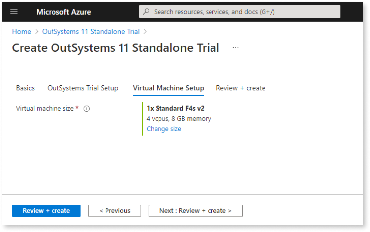 Install OutSystems Trial on Azure - OutSystems How to Guide