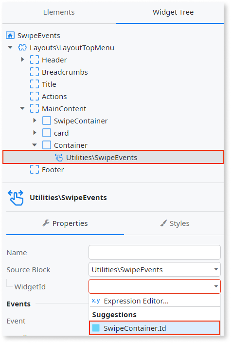 Swipe Events - ODC Documentation