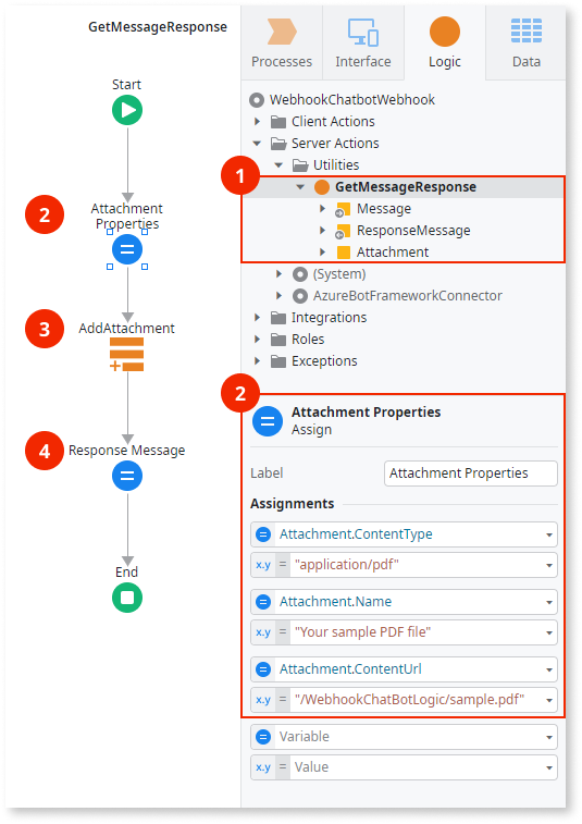 Reply with cards - OutSystems 11 Documentation