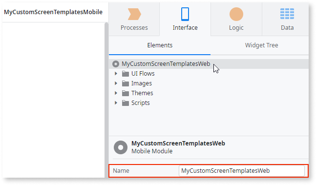 Creating Screen Templates - OutSystems 11 Documentation