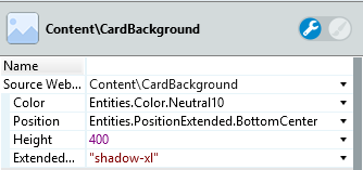 Card Background Reference - OutSystems 11 Documentation