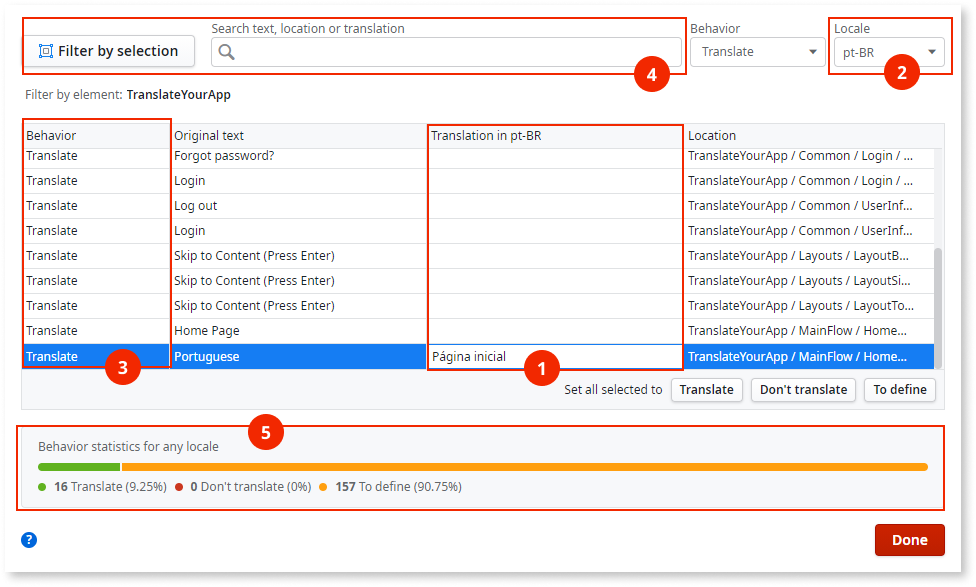 Translating with the translation editor - ODC Documentation