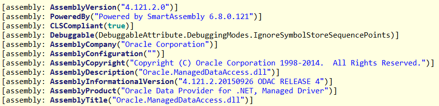 Oracle Data Provider for .NET driver issues - OutSystems Support
