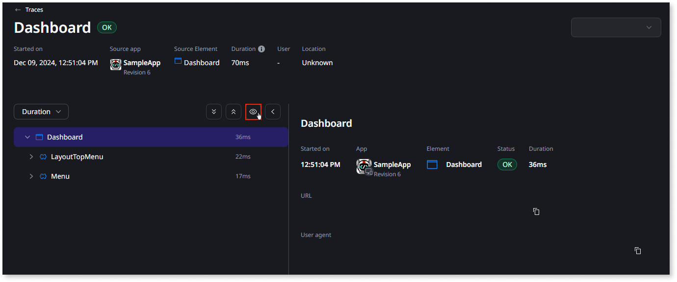 Traces - ODC Documentation