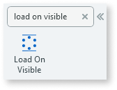 Load on Visible - OutSystems 11 Documentation