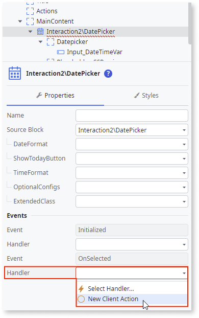 Date Picker - ODC Documentation