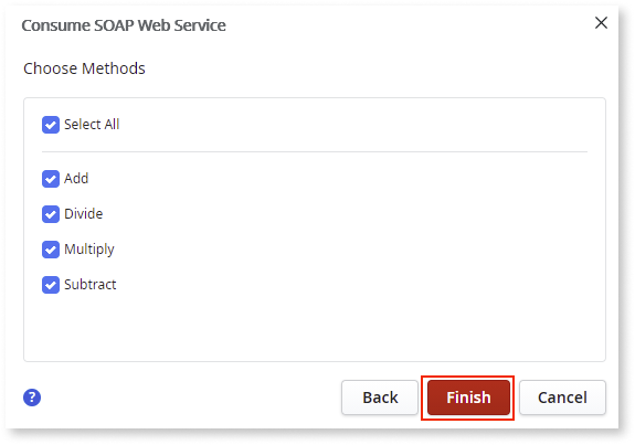 Consume a SOAP Web Service - OutSystems 11 Documentation