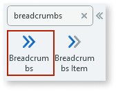 Breadcrumbs - OutSystems 11 Documentation