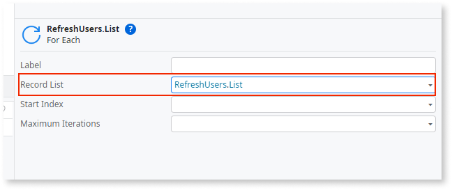 Use a For Each to Iterate a List - OutSystems 11 Documentation