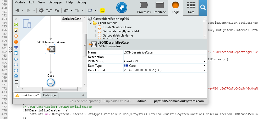 Advanced Mobile App Troubleshooting Using Chrome - OutSystems 11 Documentation