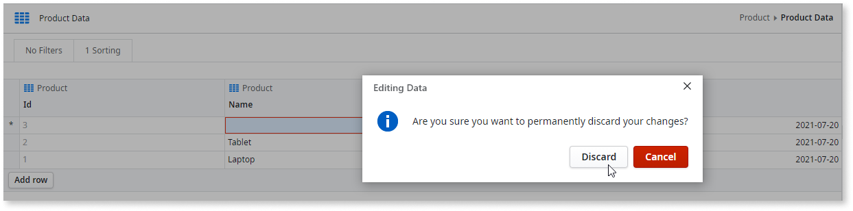 How to edit the data of an entity in Service Studio - OutSystems 11 ...