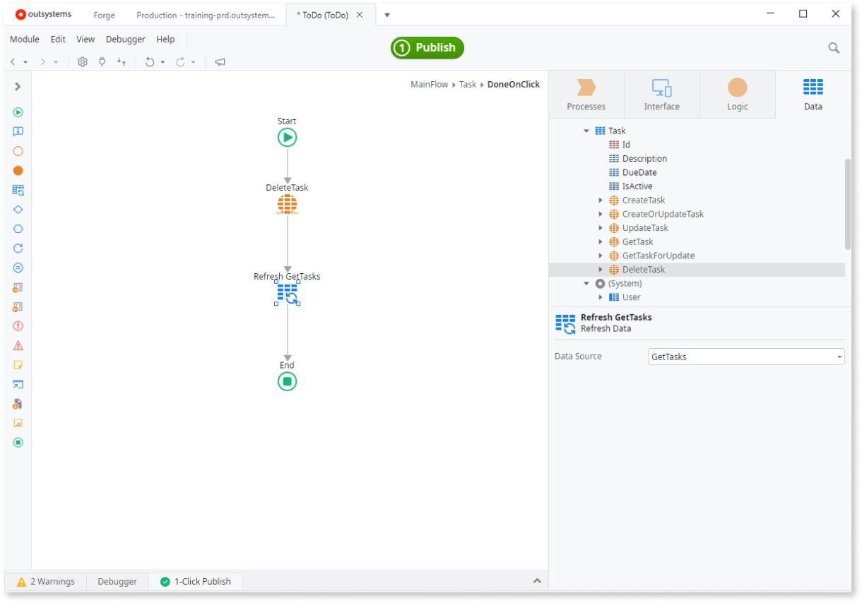 Create Your First Mobile App - OutSystems 11 Documentation
