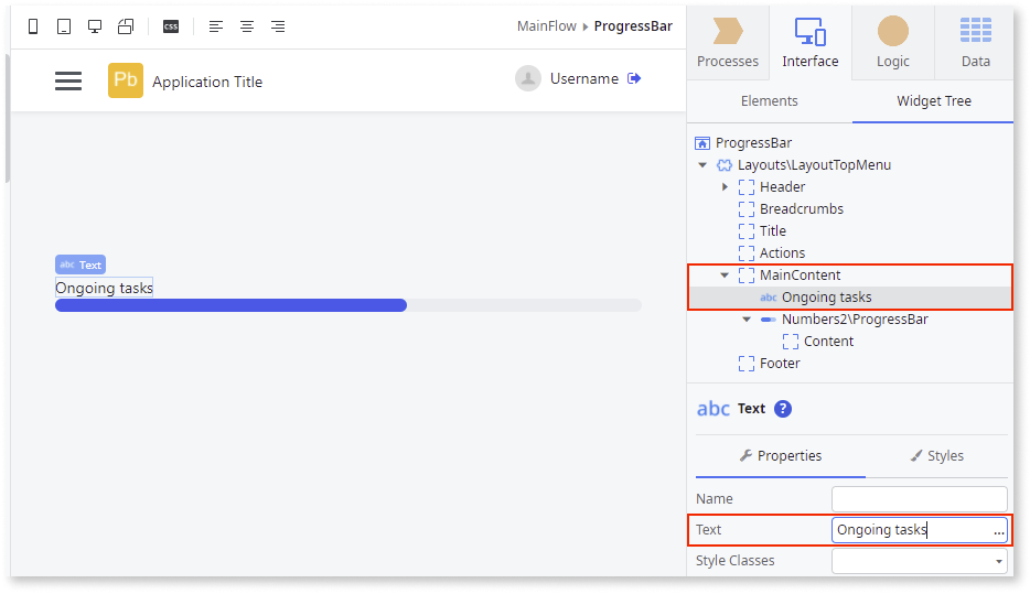 Progress Bar - ODC Documentation