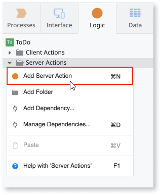 Create your first Reactive Web App - OutSystems 11 Documentation