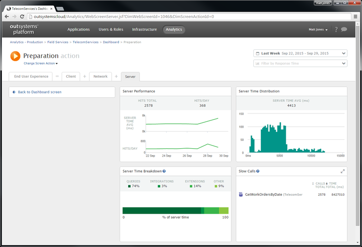 Troubleshoot the Performance of an Application - OutSystems 11 ...