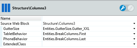 Columns - OutSystems 11 ドキュメンテーション