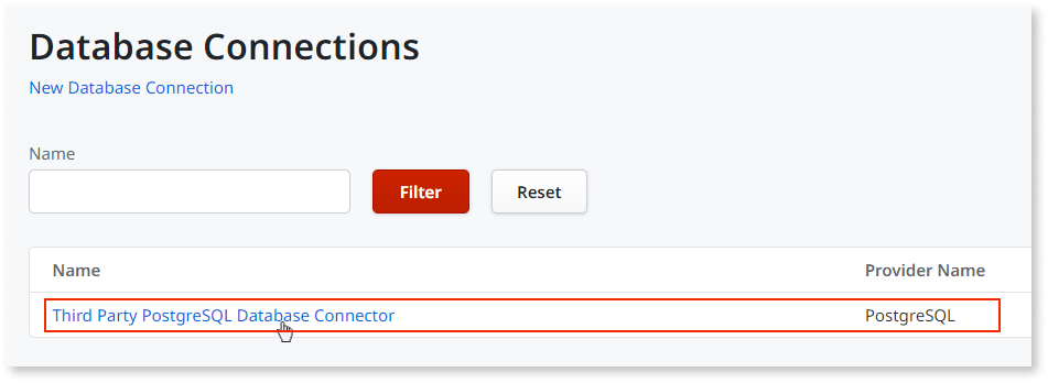ardoPostgreSQLコネクタからサポート対象のPostgreSQLコネクタへの移行 - OutSystems 操作ガイド