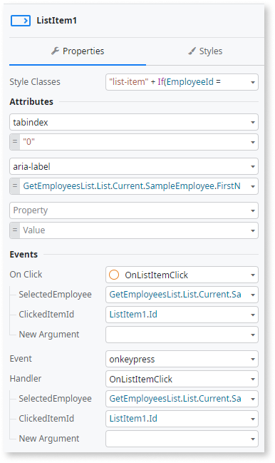 UI Patterns accessibility reference - OutSystems 11 Documentation