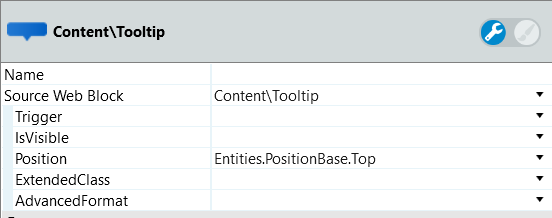 Stacked Icon UI Pattern Reference - OutSystems 11 Documentation
