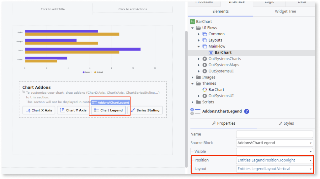 Bar Chart - OutSystems 11 Documentation