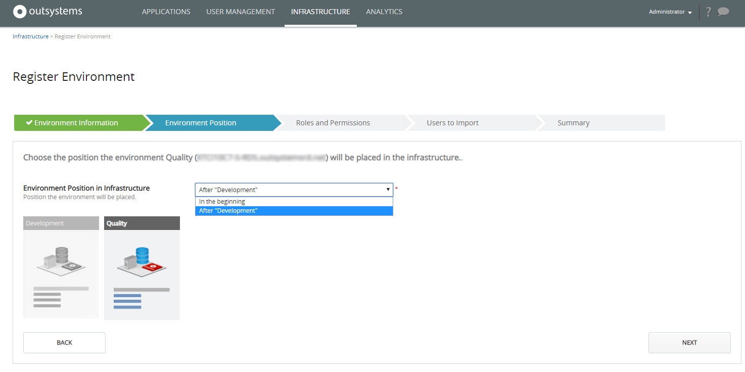 Configure the infrastructure management console - OutSystems 11 ...