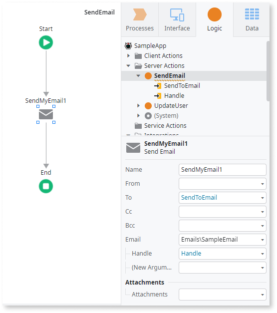 Sending emails - ODC Documentation