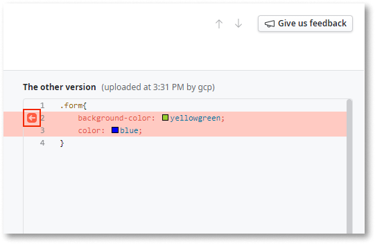 Compare And Merge Example With Conflicts Outsystems 11 Documentation