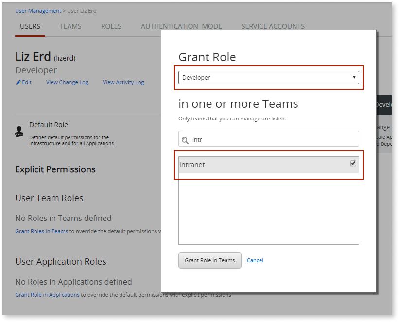 Create and Assign Roles - OutSystems 11 Documentation