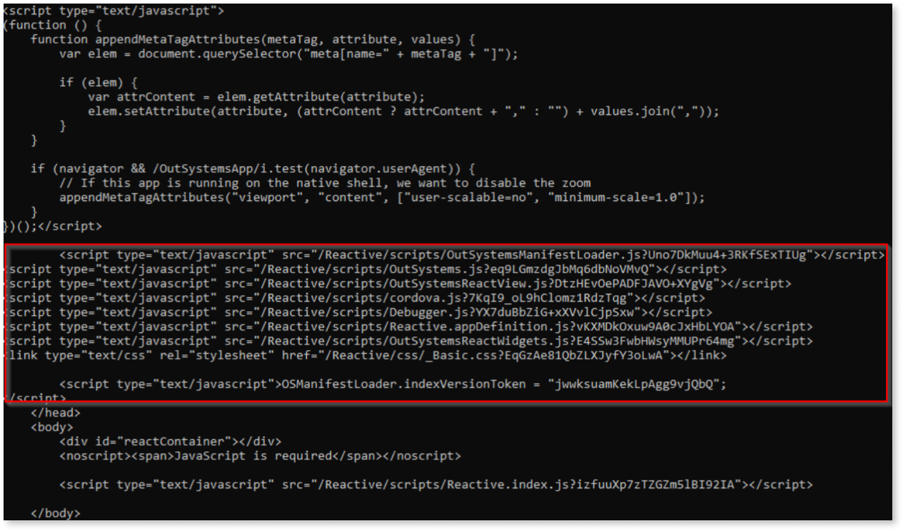 Improve SEO of OutSystems reactive apps with prerendering - OutSystems 11 Documentation