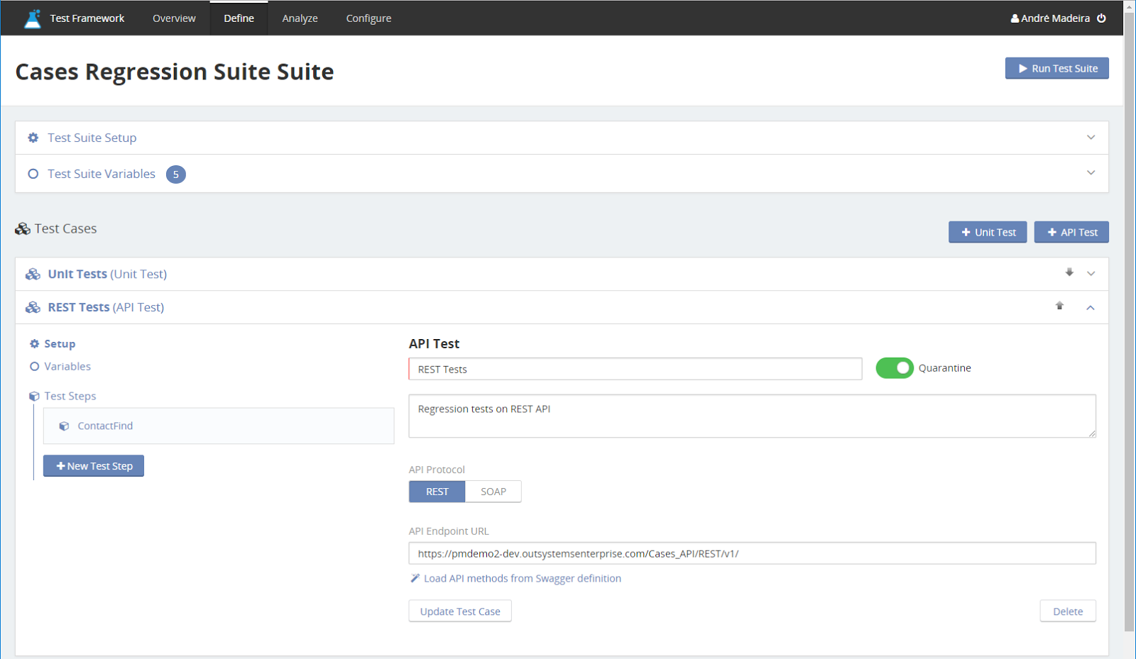 How To Automate Unit Testing And Api Testing Outsystems 11 Documentation