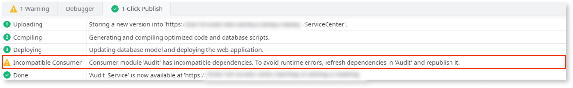 Handle Changes in Exposed Functionality - OutSystems 11 Documentation