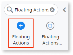 Floating Actions - ODC Documentation