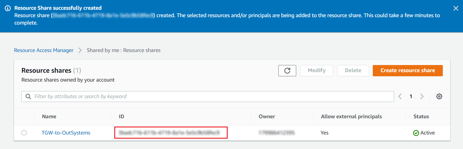Connect to your OutSystems Cloud using AWS Transit Gateway - OutSystems ...