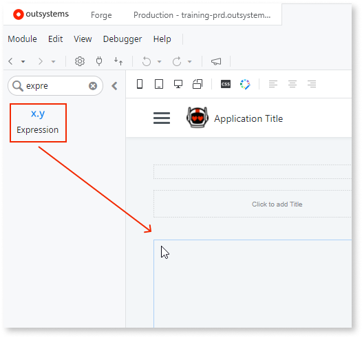 Expression - OutSystems 11 Documentation