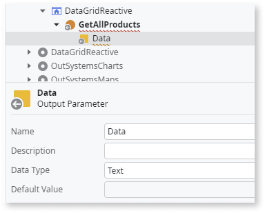 OutSystems Data Gridの使用 - OutSystems 11 ドキュメンテーション