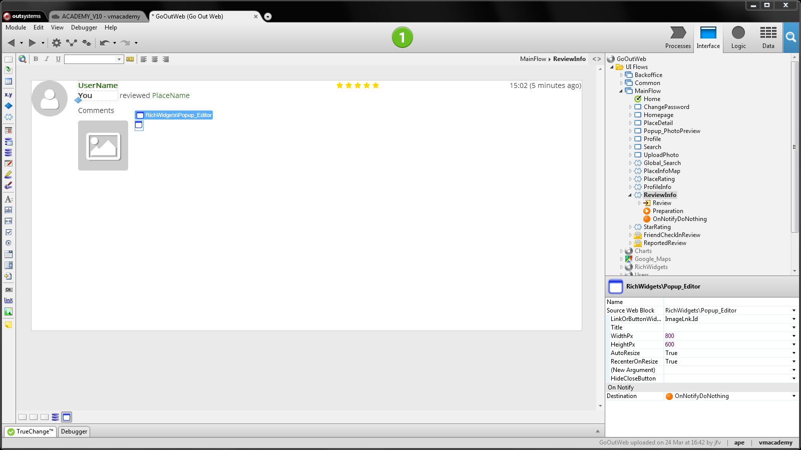Create and Use a Popup - OutSystems 10 Documentation