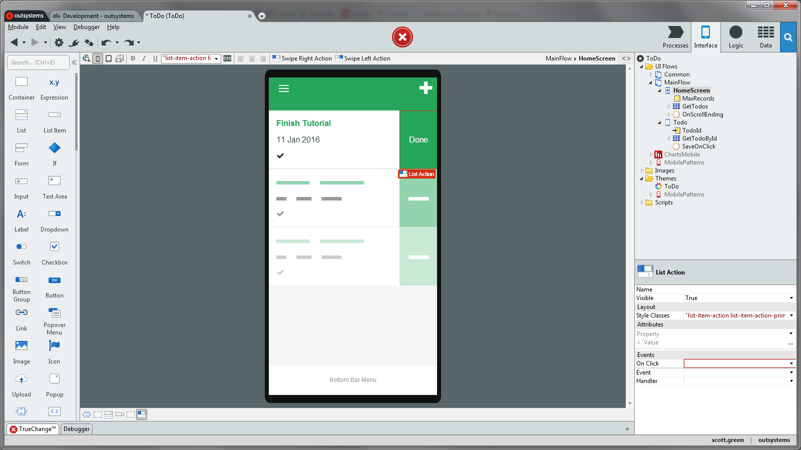 Create Your First Mobile App - OutSystems 10 Documentation