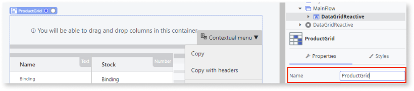 How to save changes to the OutSystems Data Grid - OutSystems 11 Documentation
