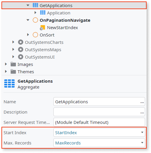 Pagination - OutSystems 11 Documentation
