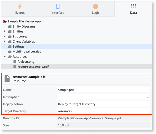 File Viewer plugin - ODC Documentation