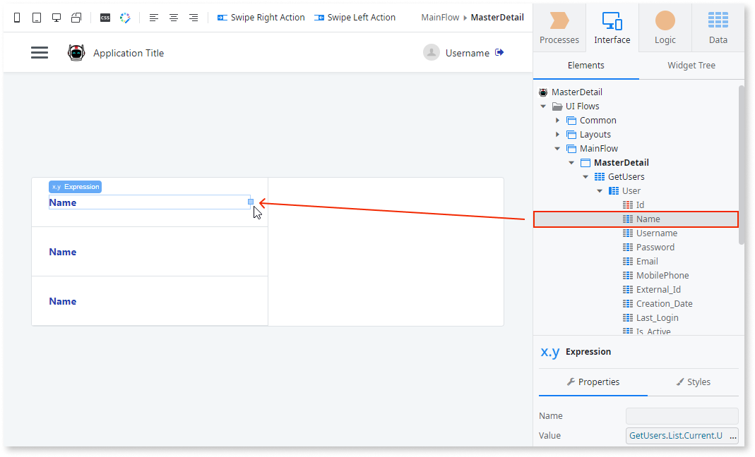 Master Detail - OutSystems 11 Documentation