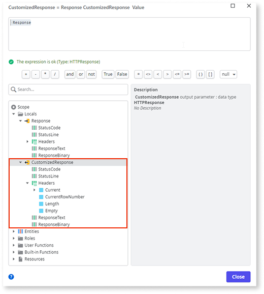 Customize API request and response headers - ODC Documentation
