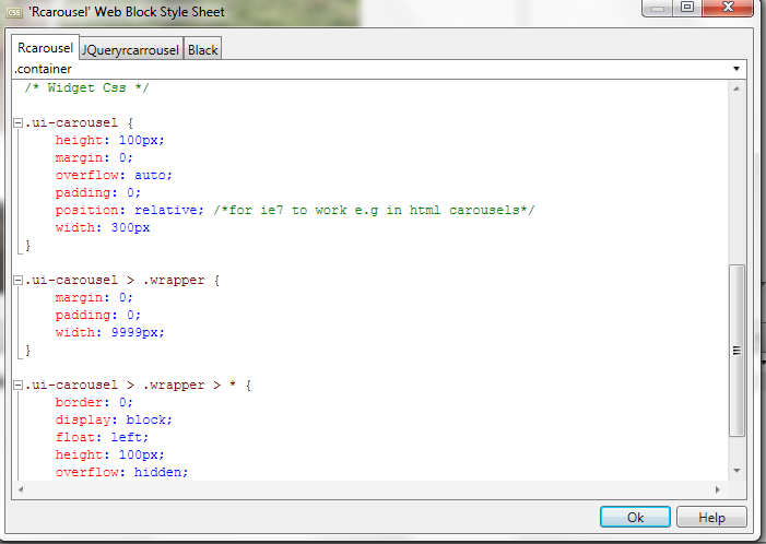 jQueryプラグインの統合 - OutSystems 操作ガイド
